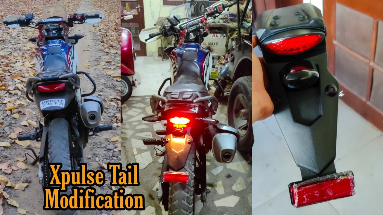 Custom Tail for Xpulse 200 4V || Xpulse tail modification || - YouTube