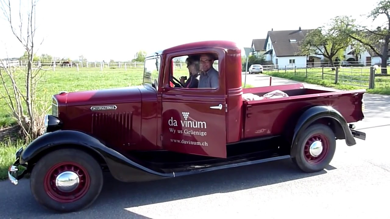 1936 International Harvester IH C1 half ton PickUp Truck - YouTube