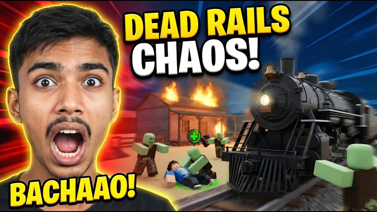 Surviving Horror Train In Dead Rails - Roblox Train Game | Hindi ...