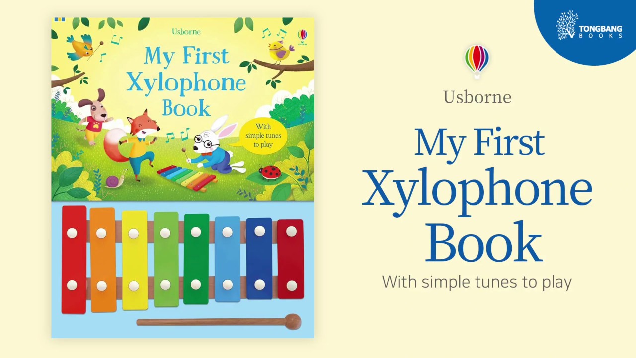 [동방북스] My First Xylophone Book (Hardcover, Sound Book, 영국판) - YouTube