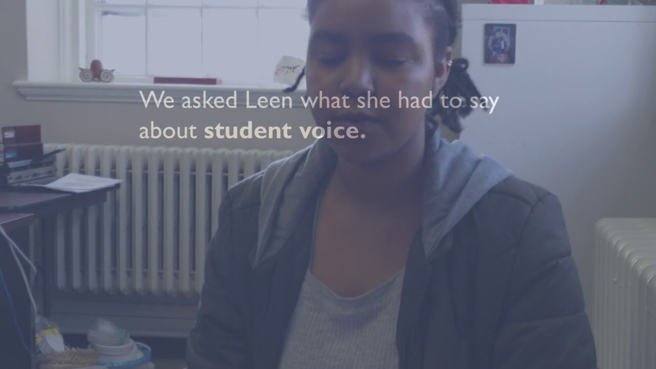 Leen Hamza, high school junior, on student voice - YouTube