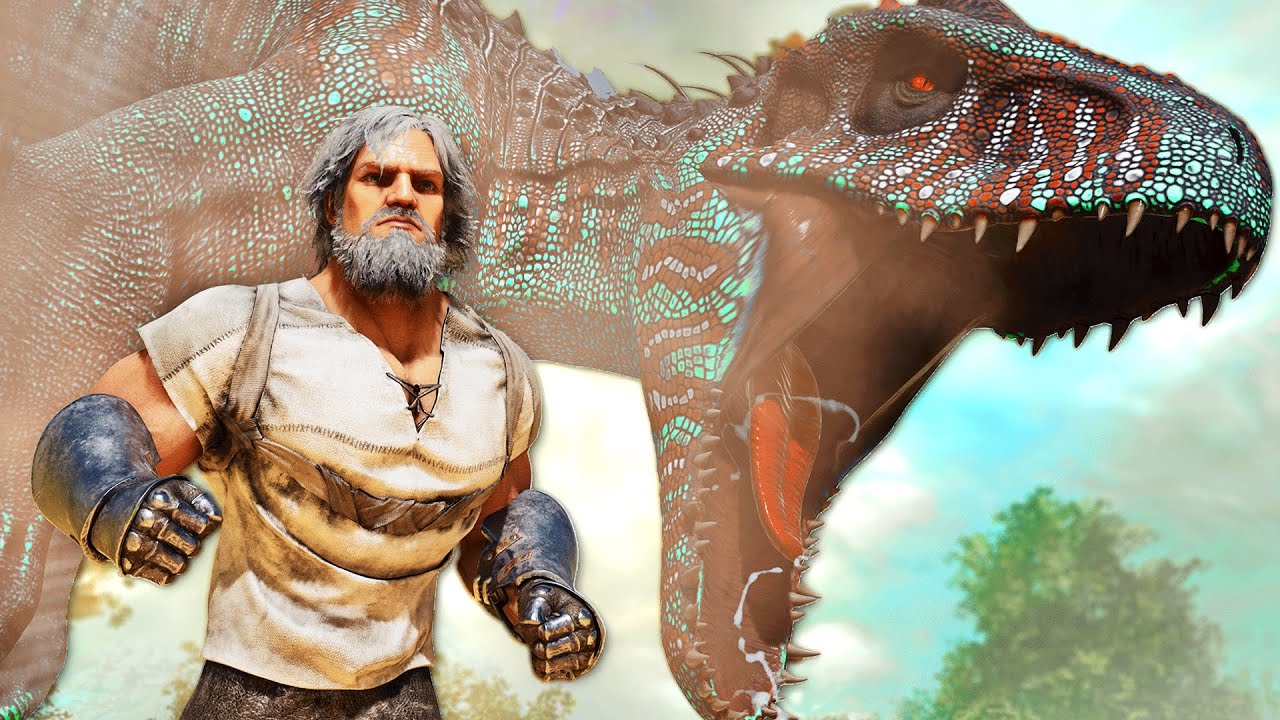 Stalked by a TERRIFYING INDOMINUS REX! - ARK Survival Ascended #31