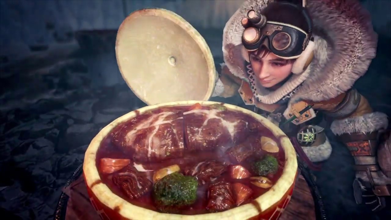 MHW Iceborne: Handlers Cooking - YouTube