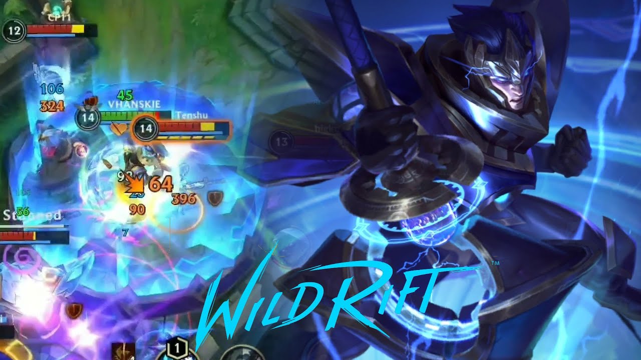 HEXTECH JARVAN IV GAMEPLAY | NEW SKIN (Build & Runes) - Wild Rift - YouTube