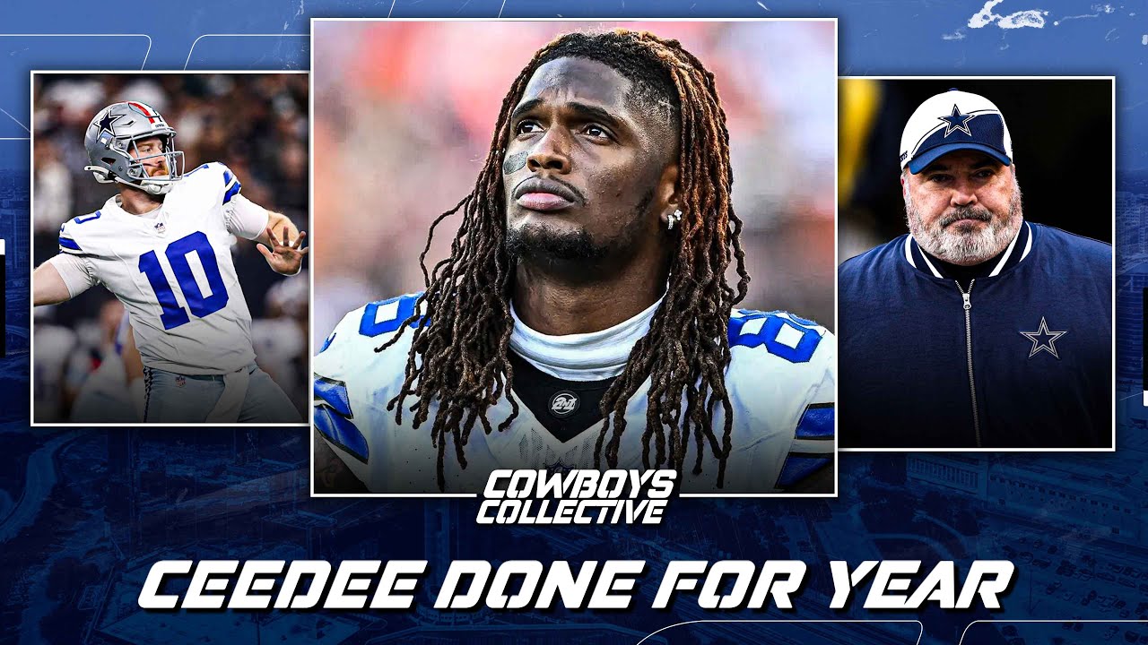 Cowboys' CeeDee Lamb OUT for the Rest of the Year With Shoulder Injury ...