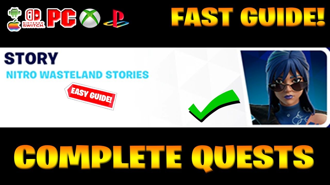 How To COMPLETE ALL STORY QUEST CHALLENGES in Fortnite! (Free Rewards ...