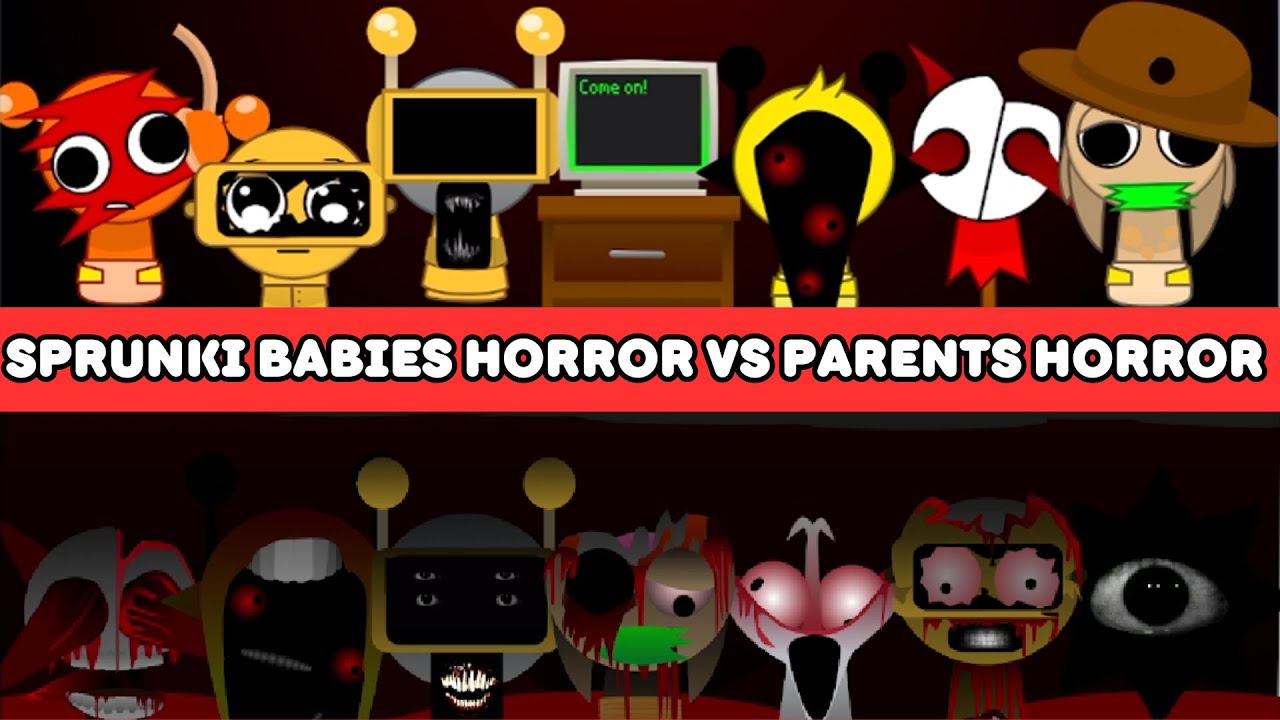 Incredibox sprunki But They Are Babies - Horror VS Parents Horror ...