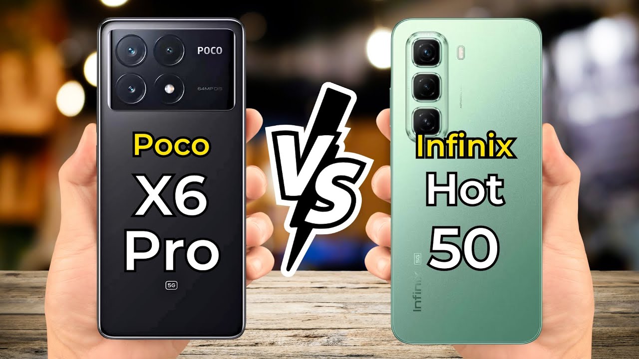 Infinix Hot 50 vs Poco X6 Pro 🔥 Full Specs Comparison - YouTube