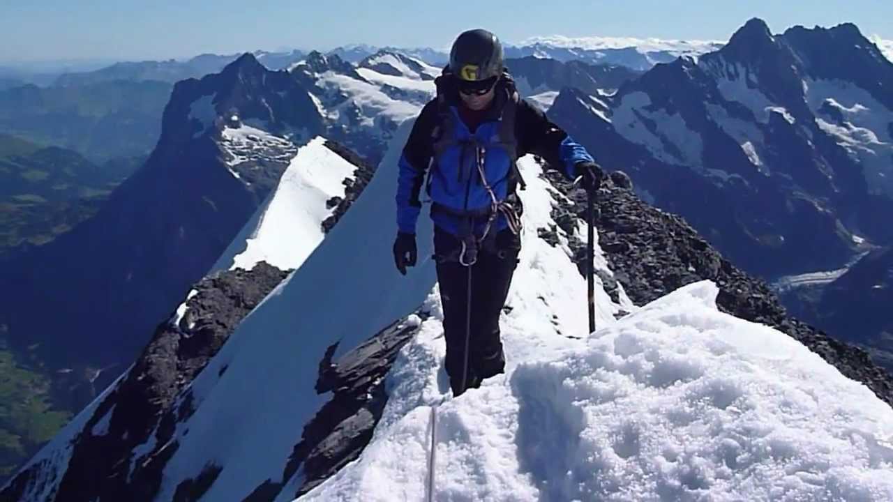 Arriving at the Summit of the Eiger (3970m), Swiss Alps - YouTube
