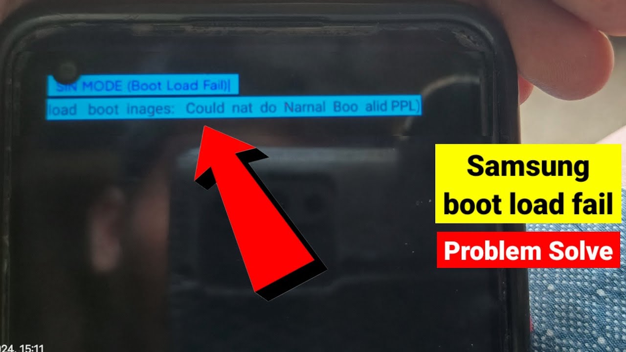 Samsung Boot Load Fail Problem Boot Load Fail Problem Boot Load Fail Samsung Youtube