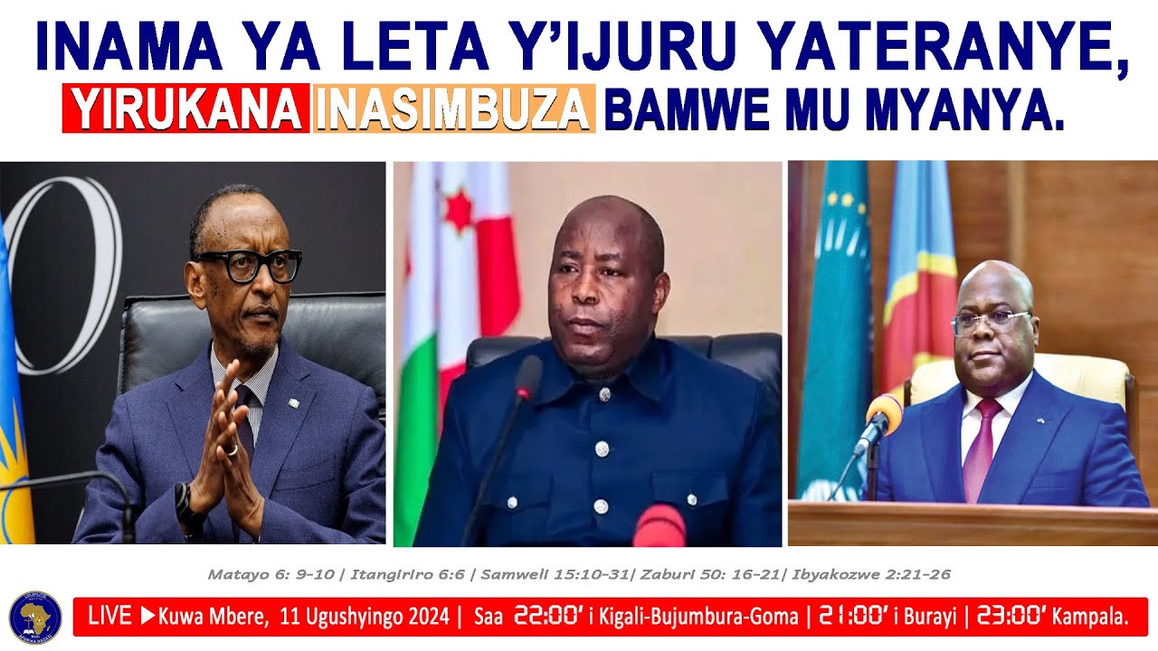 INAMA YA LETA Y'IJURU YATERANYE, YIRUKANA INASIMBUZA BAMWE MU MYANYA ...