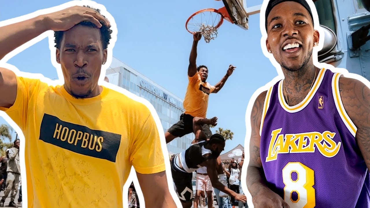 DUNK SHOW in LA w/ Chris Staples, Ice Cube & Swaggy P - YouTube