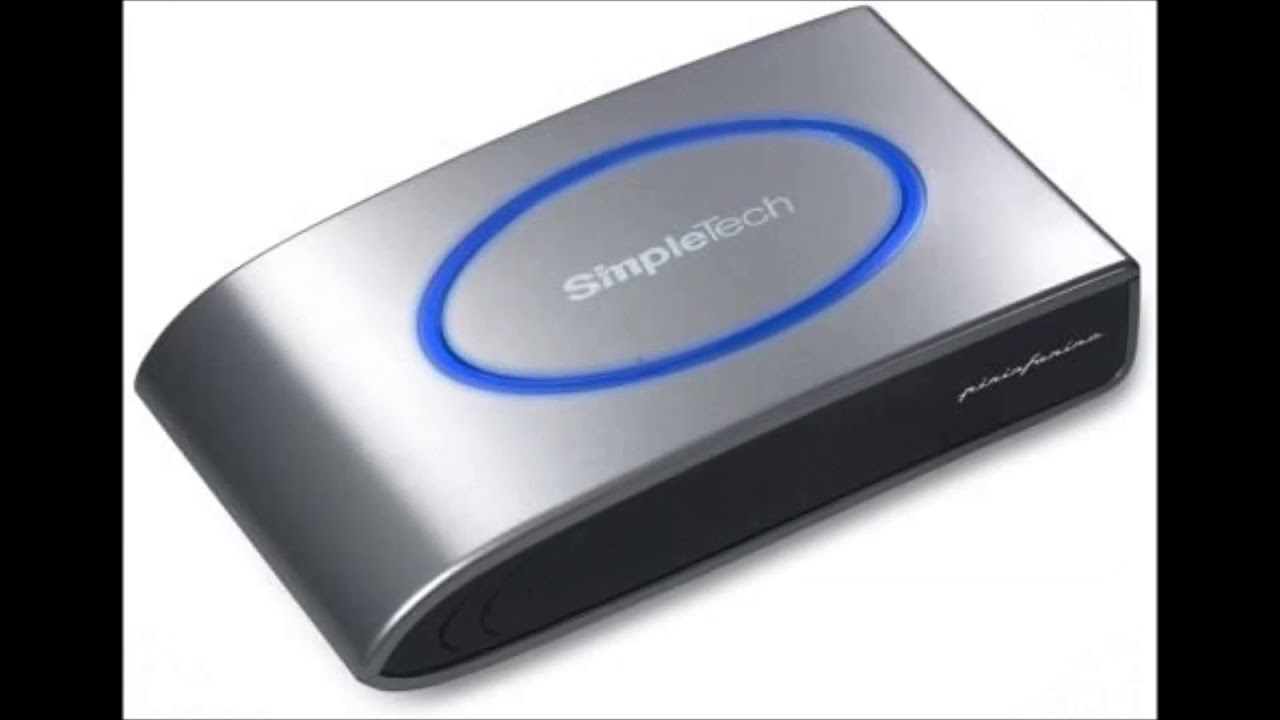 Initio DRIVER SIMPLETECH HDD USB WIN ALL 500GB - YouTube
