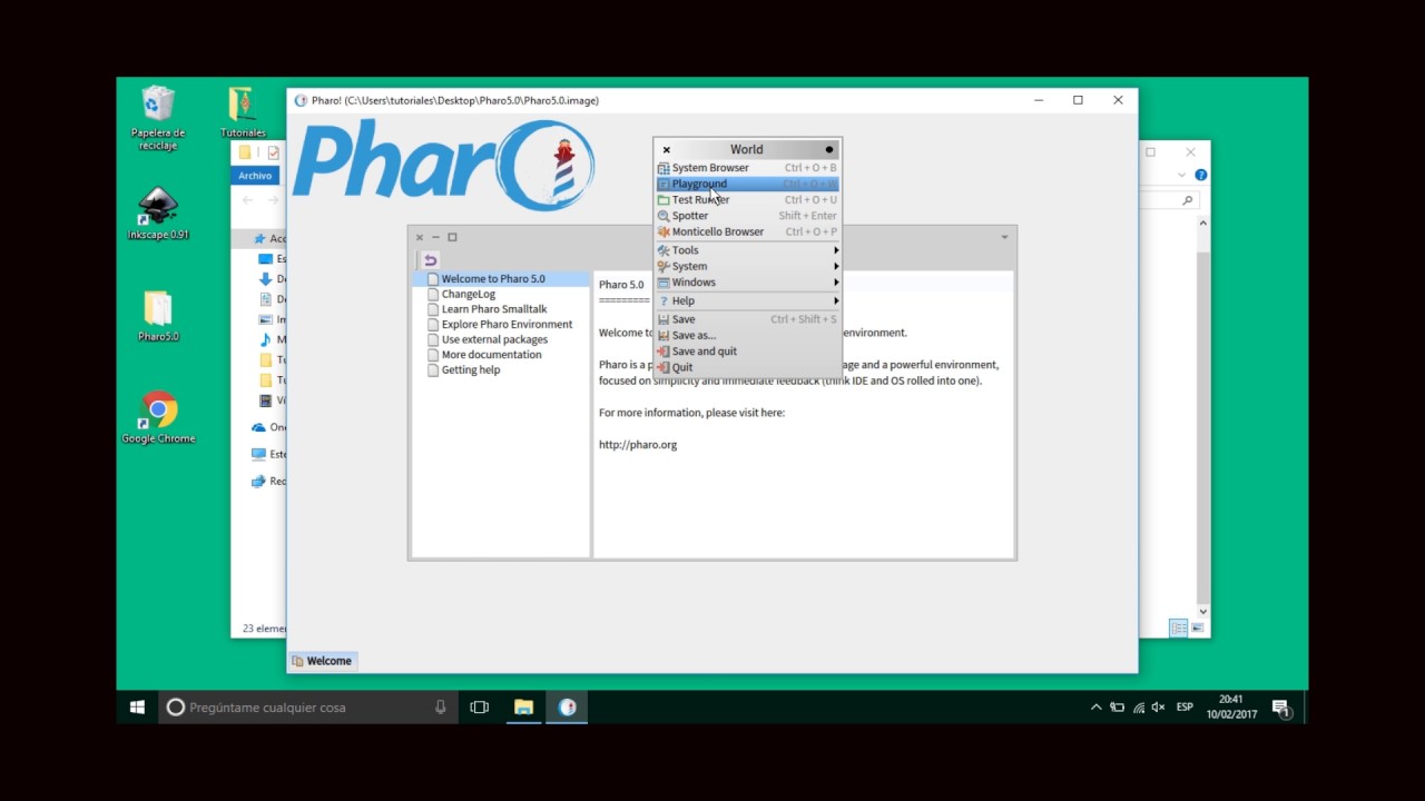 Tutorial 1 - Introduccion a Pharo - YouTube