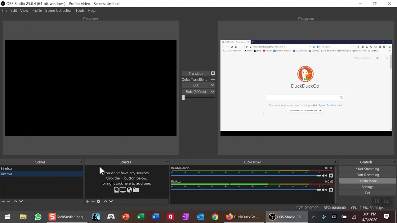 OBS Add A Scene With Video Source YouTube OBS Add A Scene With Video Source YouTube