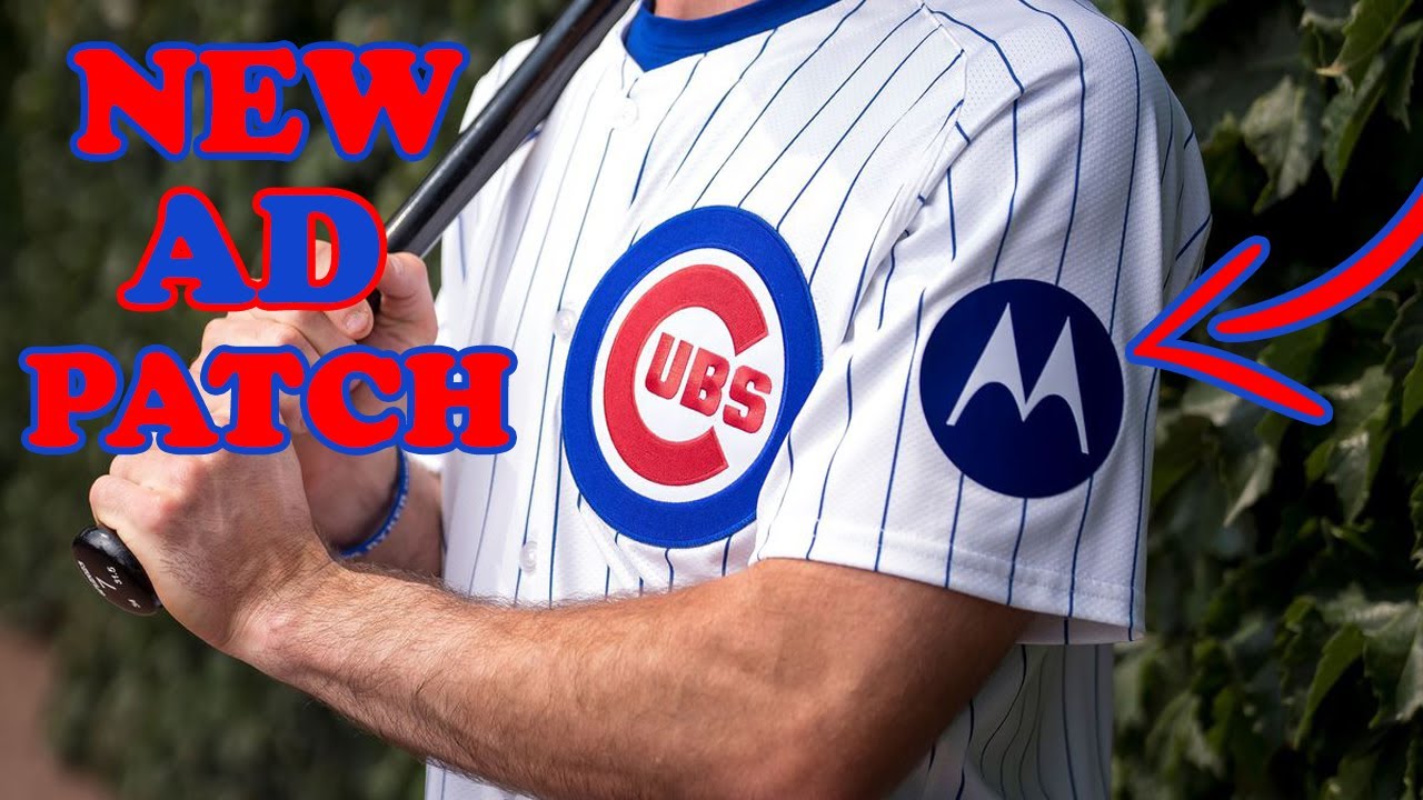 Chicago Cubs Unveil an Ad Patch for their Jerseys - YouTube