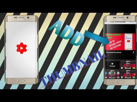 How to set thumbnail on YouTube in Android - YouTube
