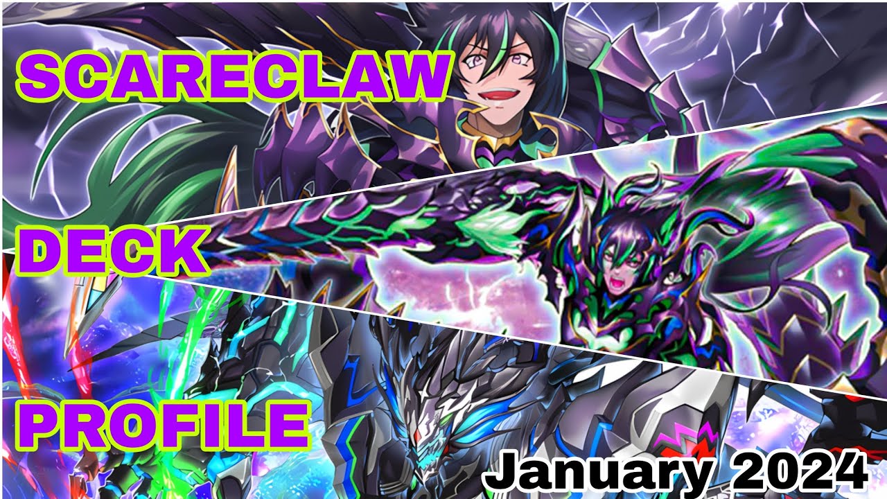 SCARECLAW DECK PROFILE | JANUARY 2024 | YU-GI-OH! TCG - YouTube