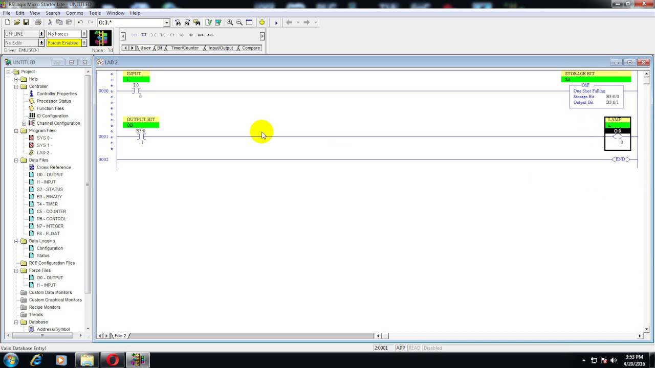 (7) EDWIN BELAJAR PLC ALLEN BRADLEY "OSF (One Shot Falling)". - YouTube