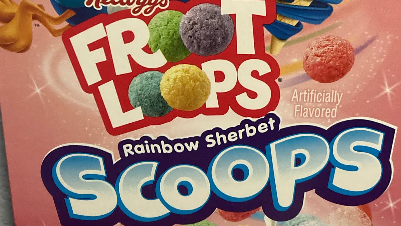 Taste Testing Fruit Loops Scoops - YouTube