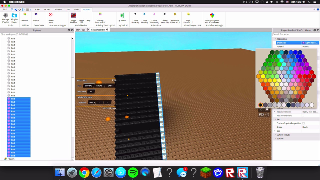 Roblox Stuido Tutorial - How to make nice stairs - YouTube