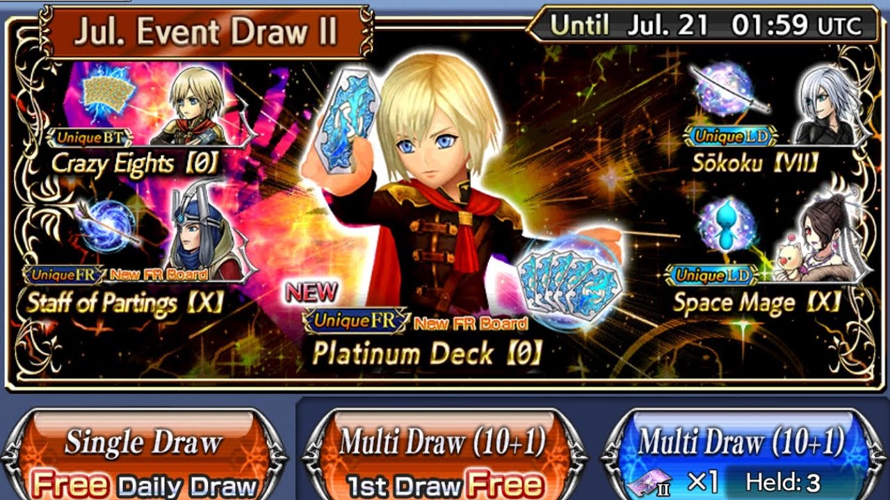 PISS OFF BRASKA! Braska BT Ace FR Pulls! [DFFOO GL] - YouTube