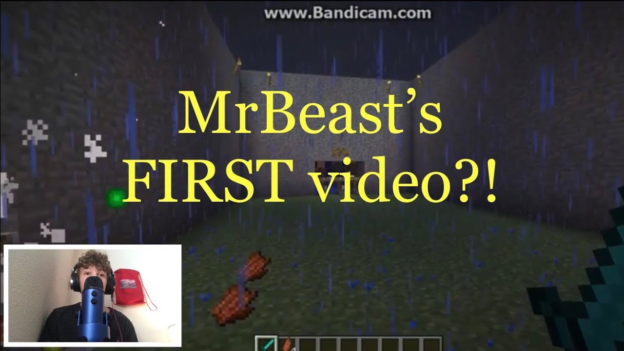 MrBeast's First Video (Reviewing YouTubers' First Videos) - YouTube