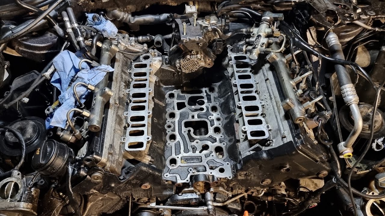 Audi A8 4.0tdi engine oil in cooling system. Problem solved. Faulty ...
