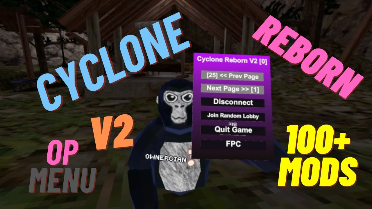 Showcasing the Cyclone Reborn V2 | Gorilla Tag - YouTube