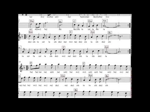 GÖNÜL--(Notası)--(Slayt)--:Flüt,Melodika,Recorder.