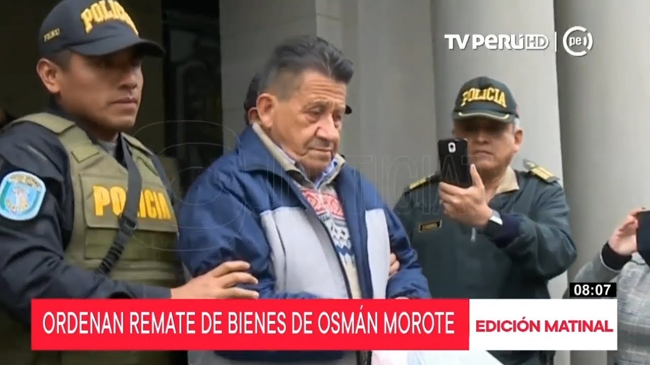 Osmán Morote: ordenan remate de bienes de senderista - YouTube