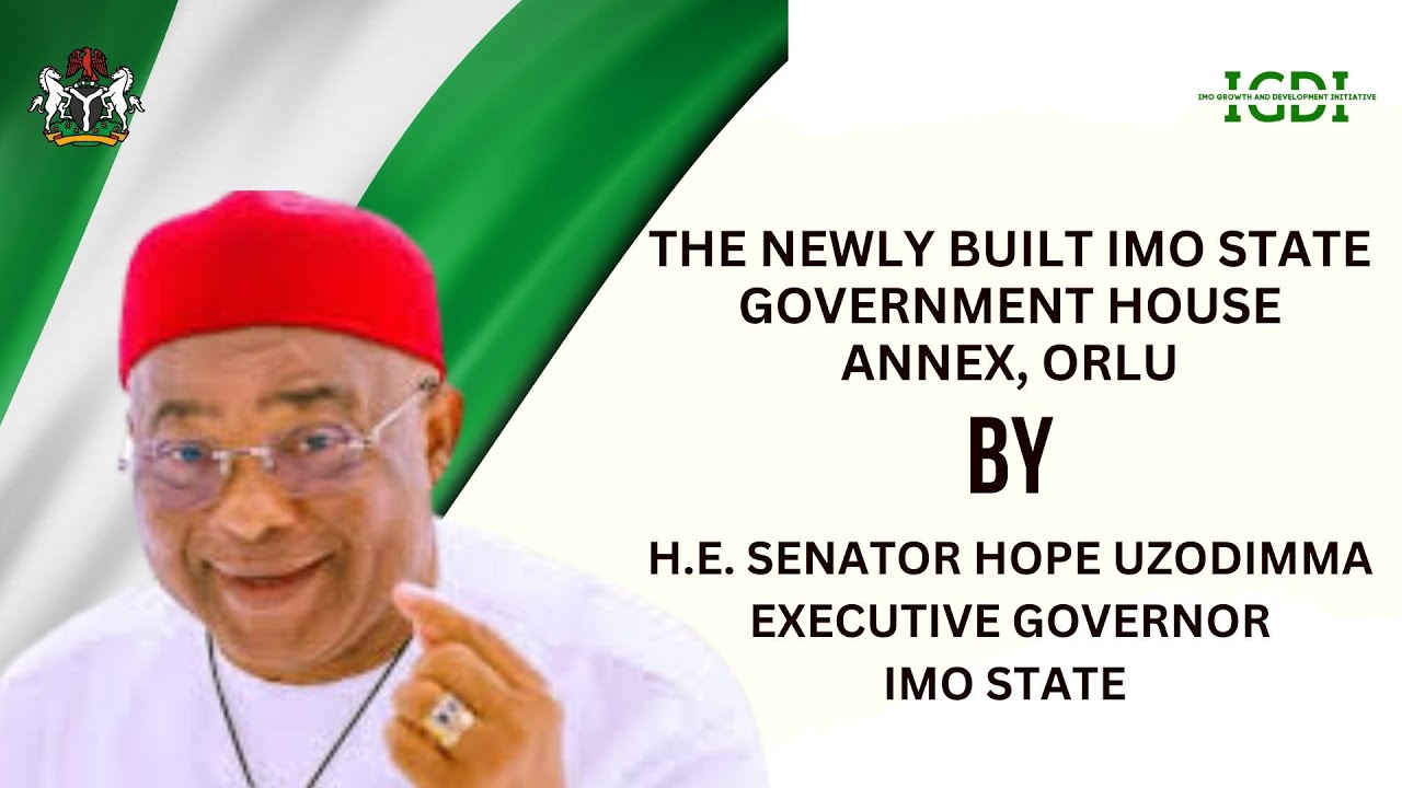 The Newly Built Imo State Government House Annex, Orlu, by His ...