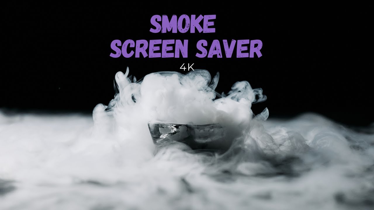 4K Calming Abstract Fog Relaxing Smoke l Green screen videos - YouTube