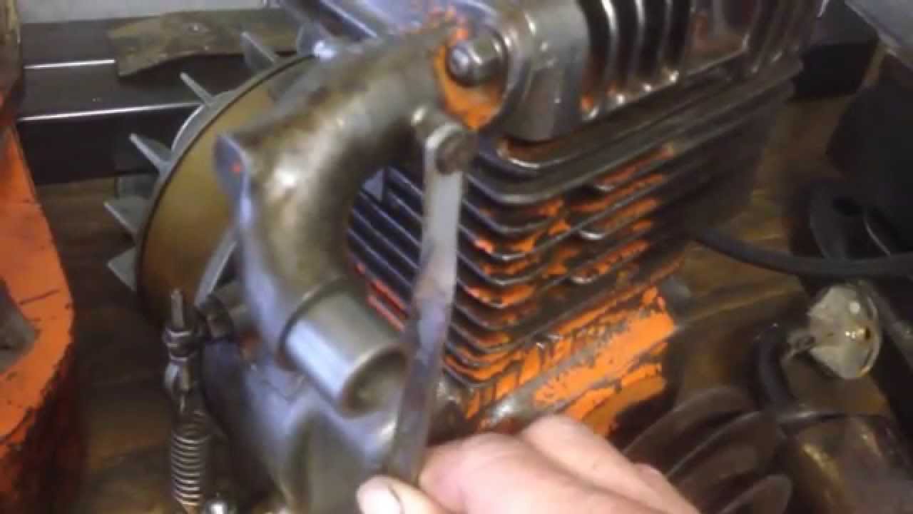 Villiers Mk 15 OHV engine - YouTube
