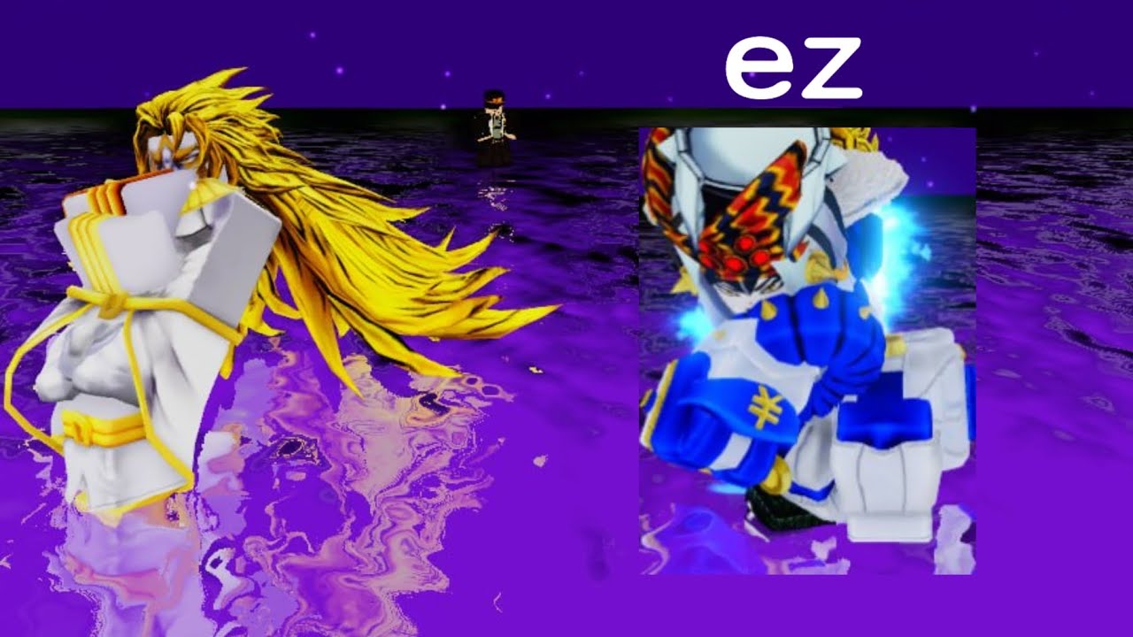 [YBA] The Hand+New hamon William Zeppeli= death DIO OH - YouTube