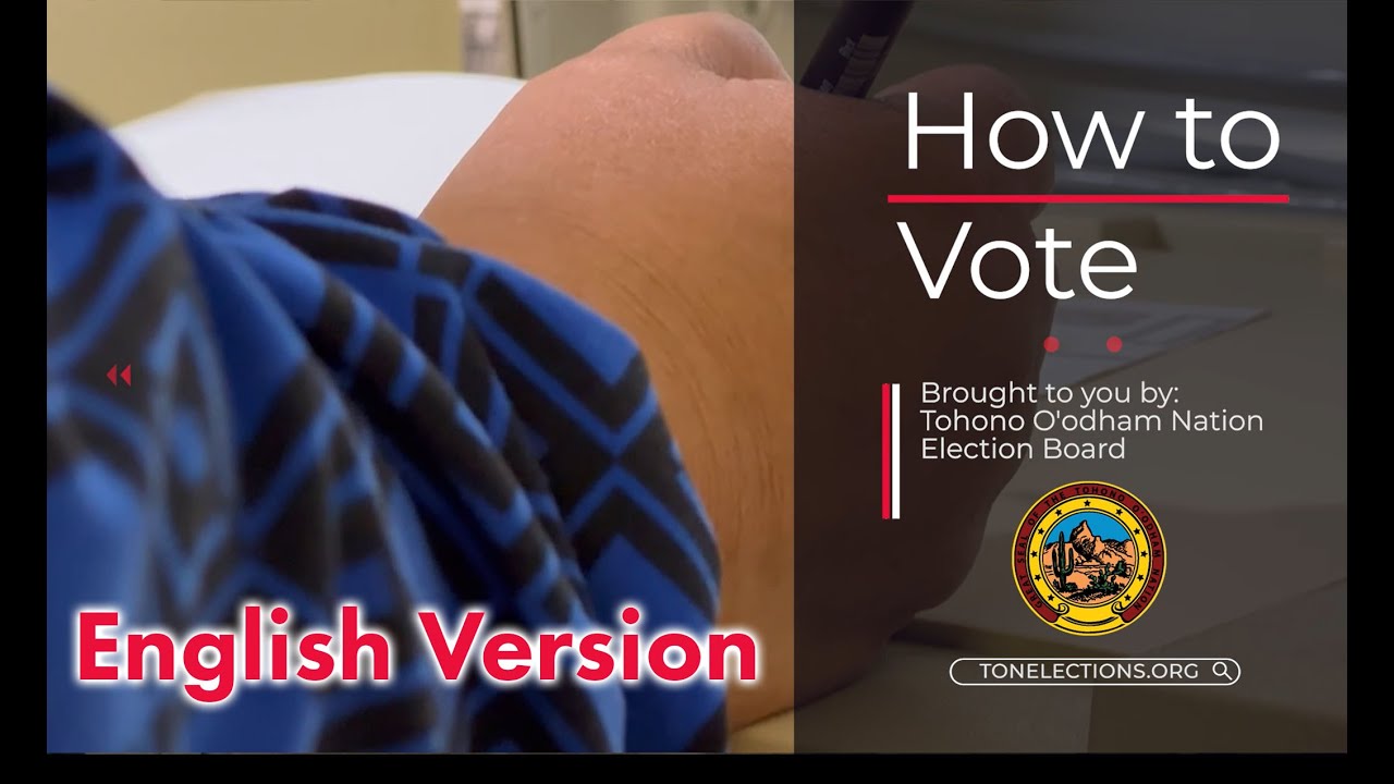 How to Vote (English) - YouTube