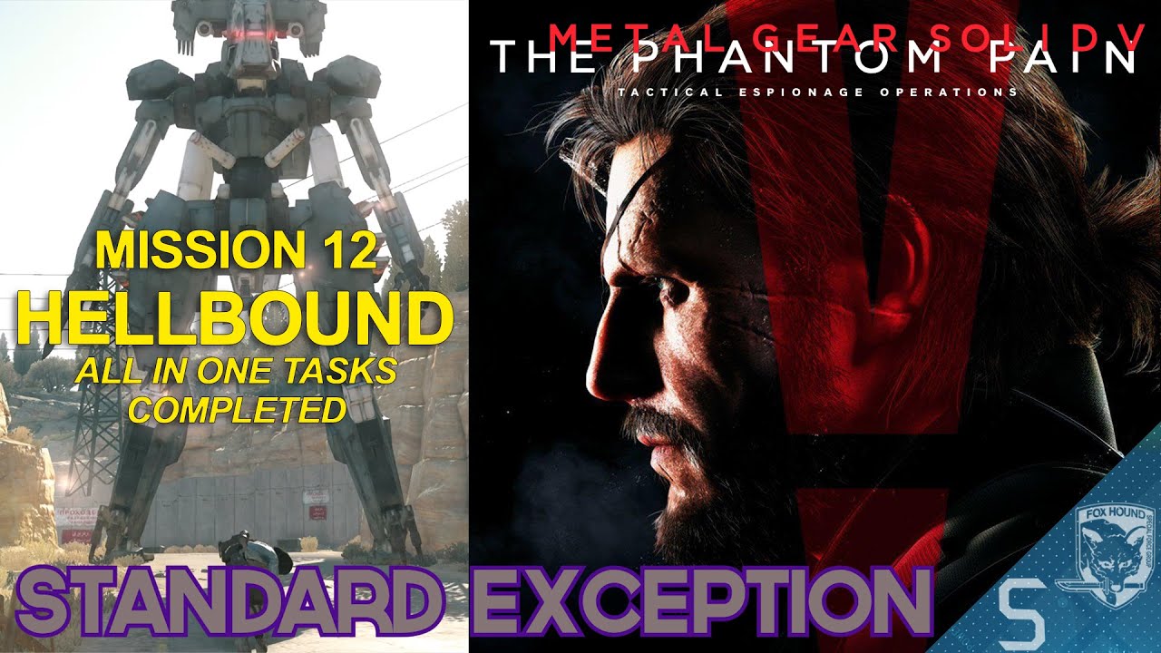 Metal Gear Solid V mission 12 walkthrough - YouTube