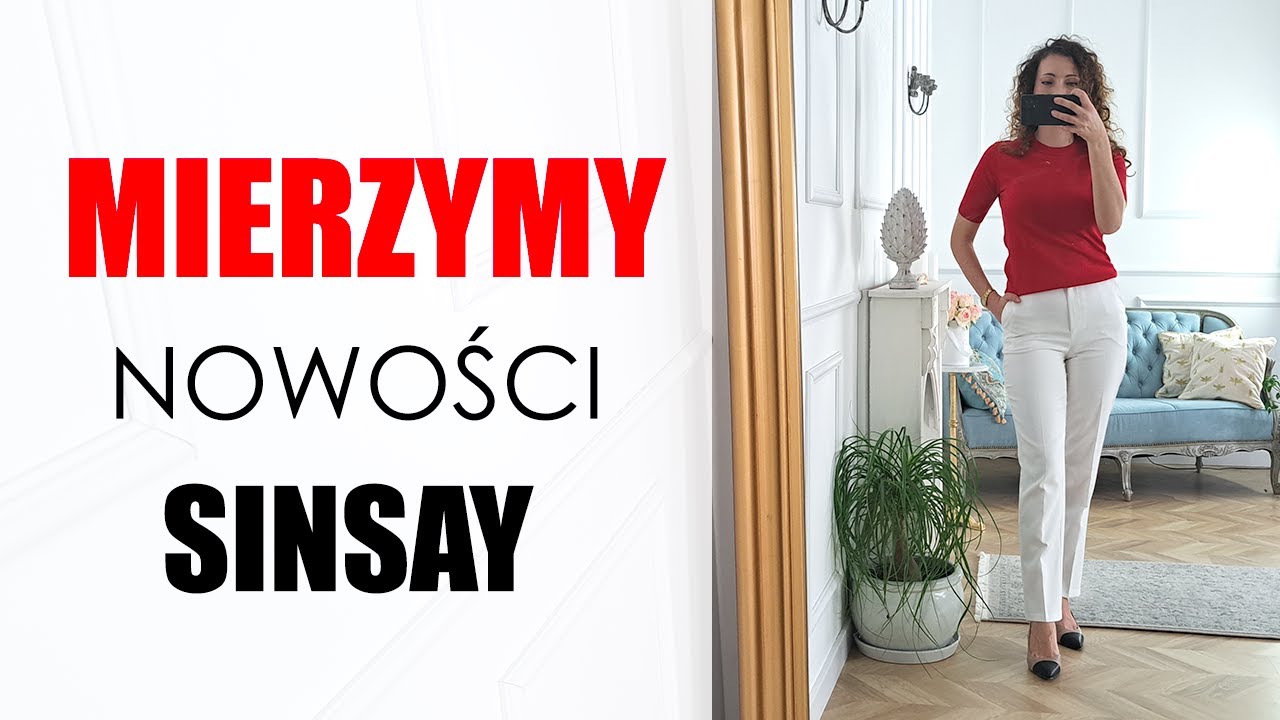 Mierzymy SINSAY - haul zakupowy - YouTube