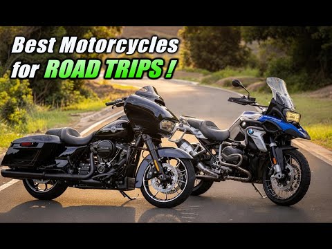 Die 5 besten Motorräder für lange Touren und Roadtrips | für 2026!