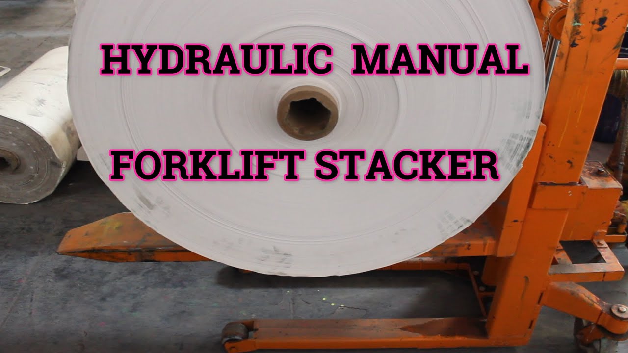 Hydraulic Manual Forklift||Hand Stacker Manual Forklift||Small Manual ...