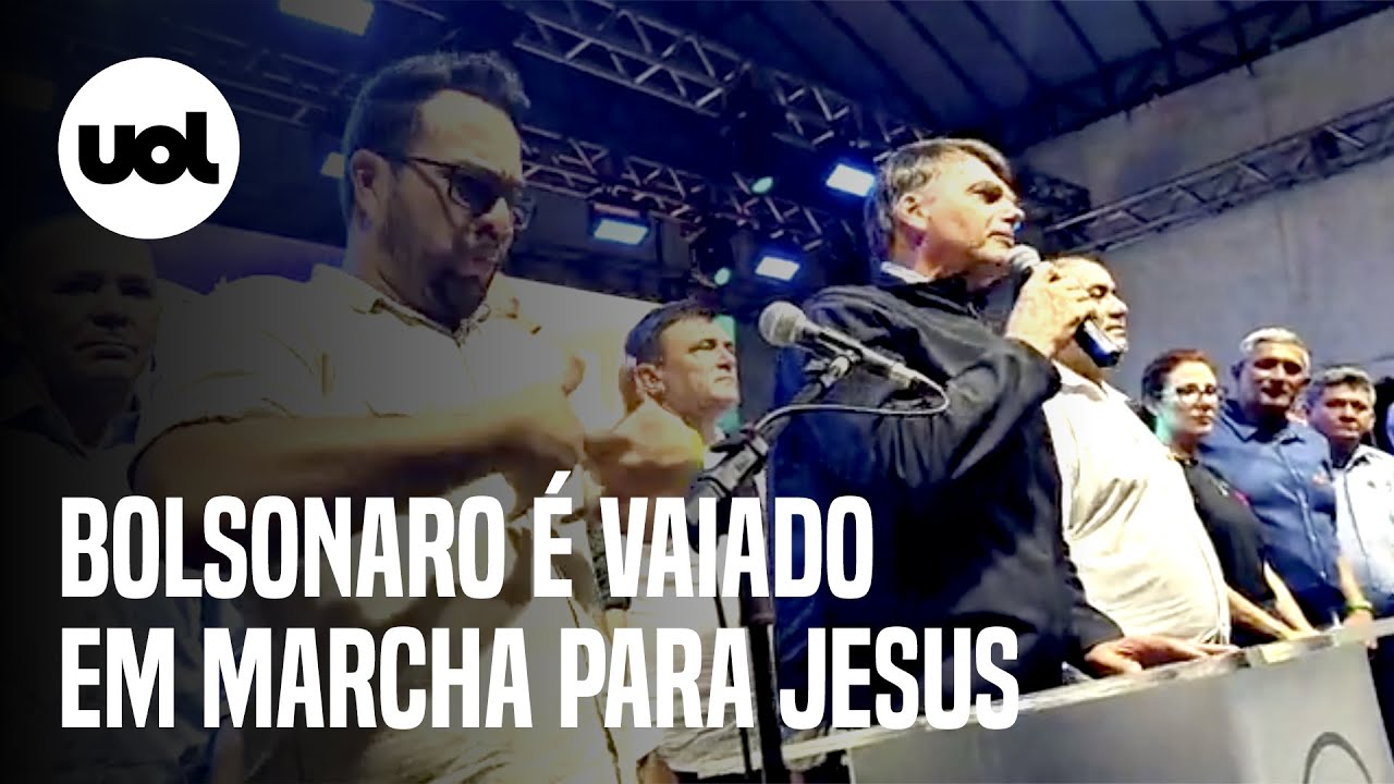 Bolsonaro é vaiado ao dizer que é presidente 'até dos que ostentam ...