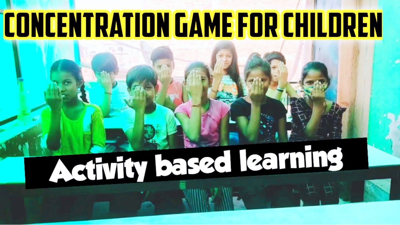 Activity to improve children's concentration | Games for learning ...