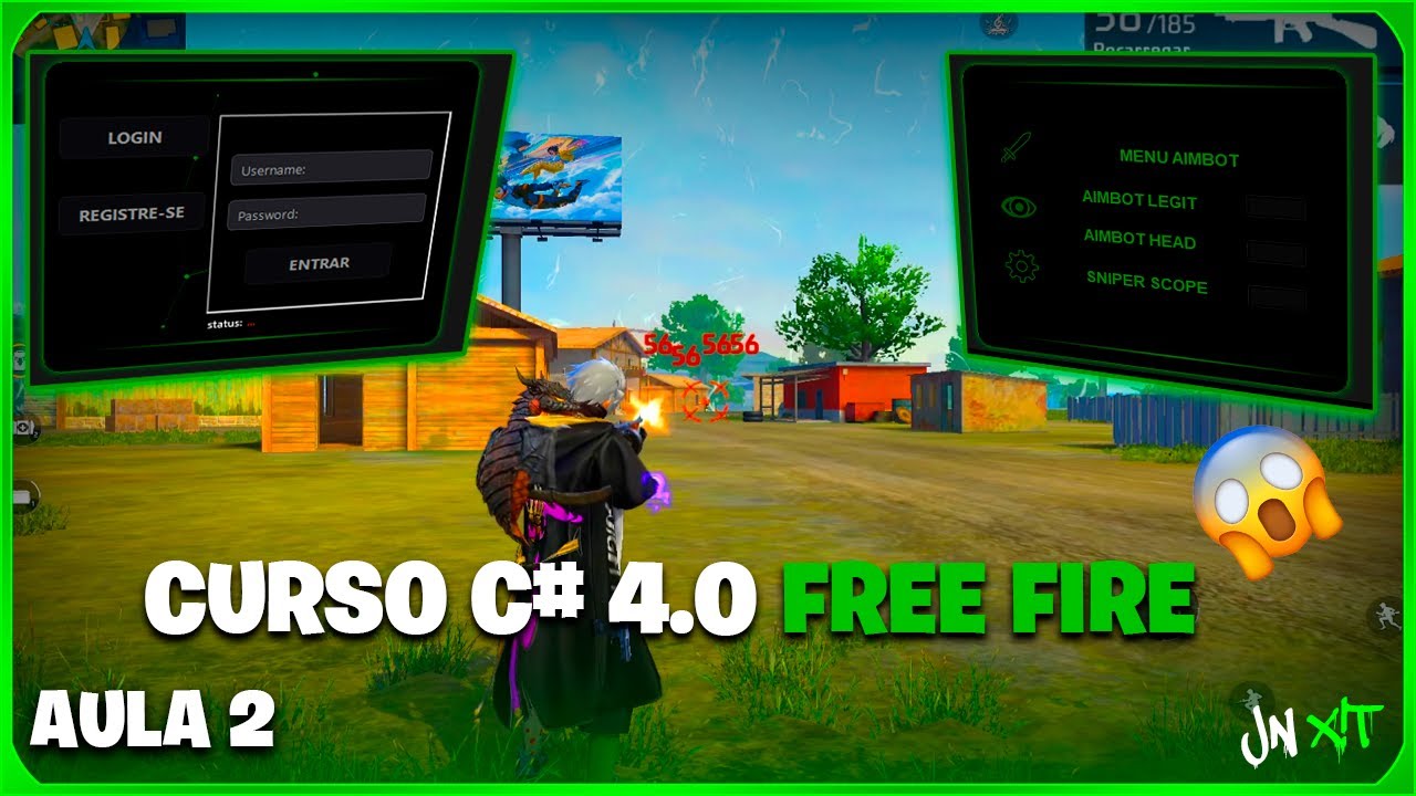 CRIE SEU CHEAT FREE FIRE ( LOGIN BONITO COM NOVA LIB ) AULA 2 - YouTube