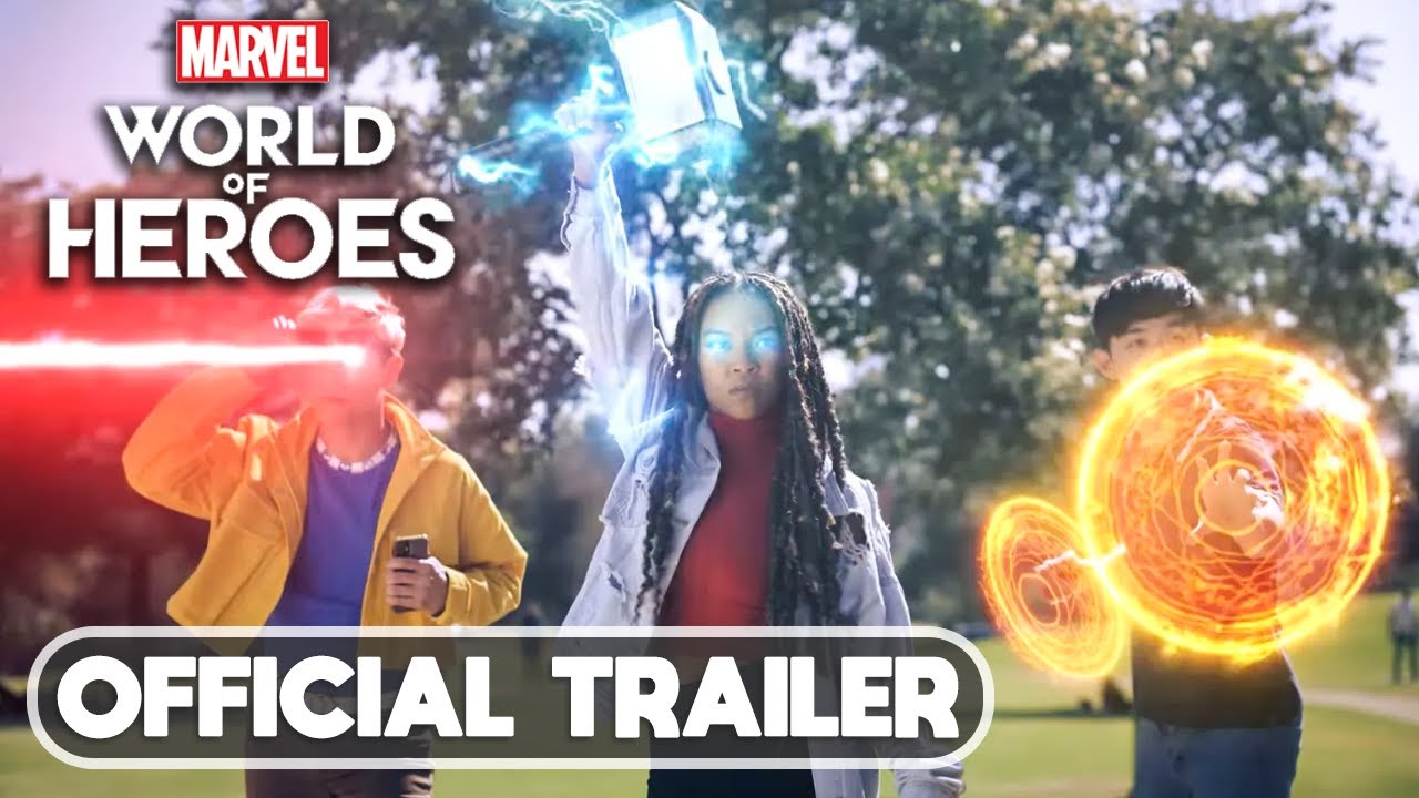 New AR Mobile Game - MARVEL World of Heroes 2023 (Reveal Trailer) - YouTube