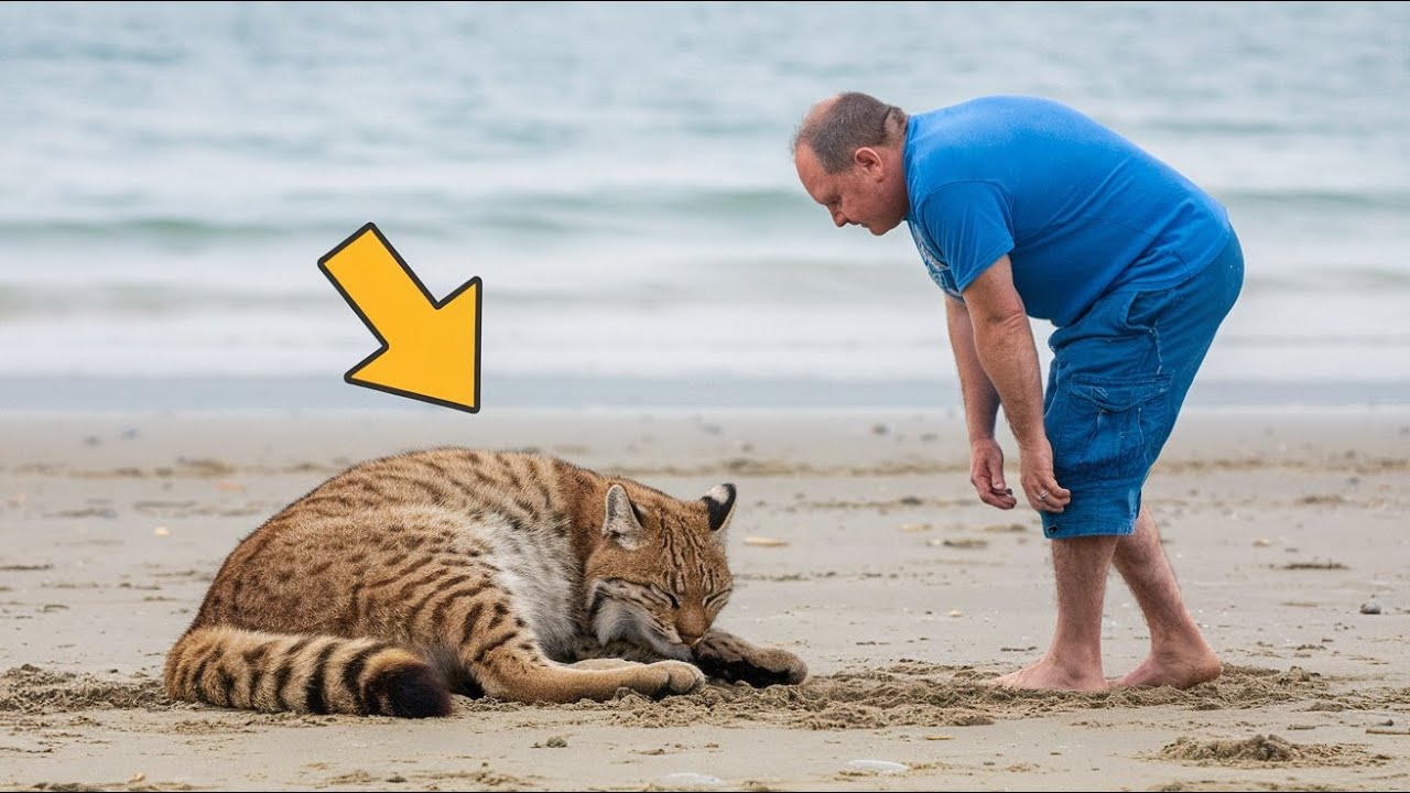 Crying Bobcat Begs Man For Help – He Turns PALE When Realizing Why ...