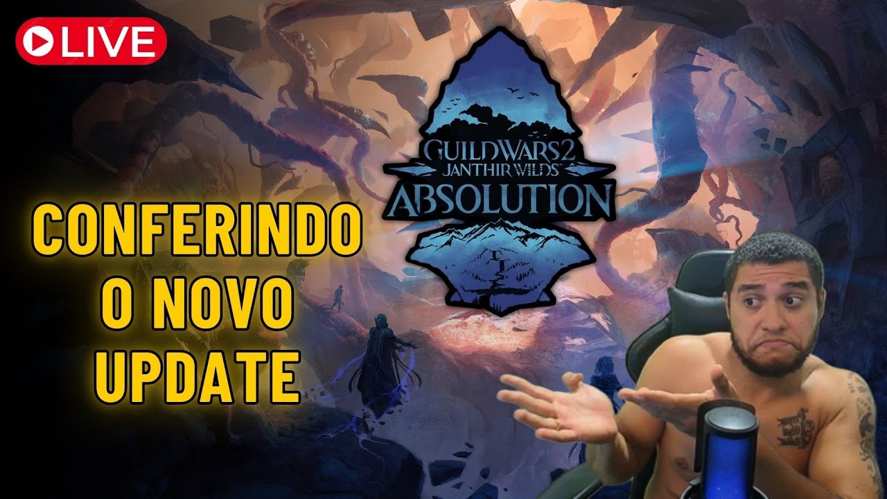 🔴 PRIMEIRO DIA DA NOVA ATUALIZAÇÃO GUILD WARS 2: JANTHIR WILDS ...