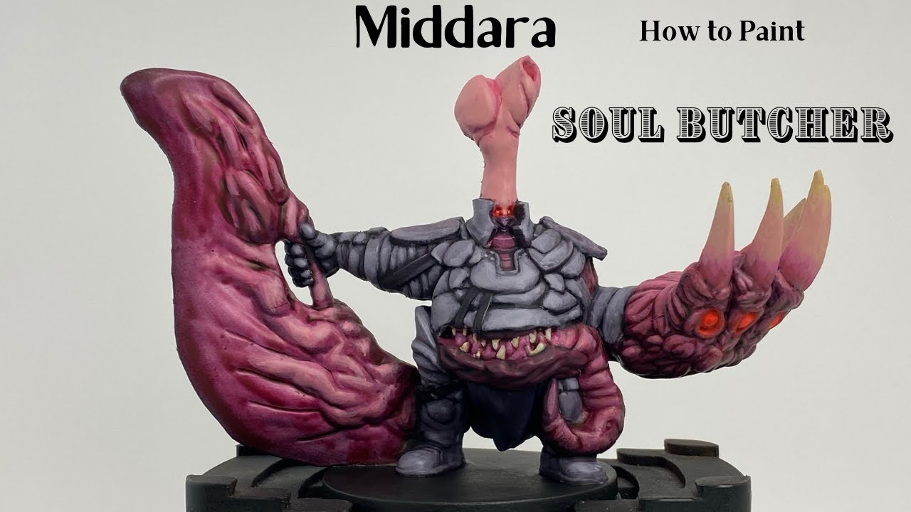 Episode 9: How to Paint the Soul Butcher from Middara - YouTube