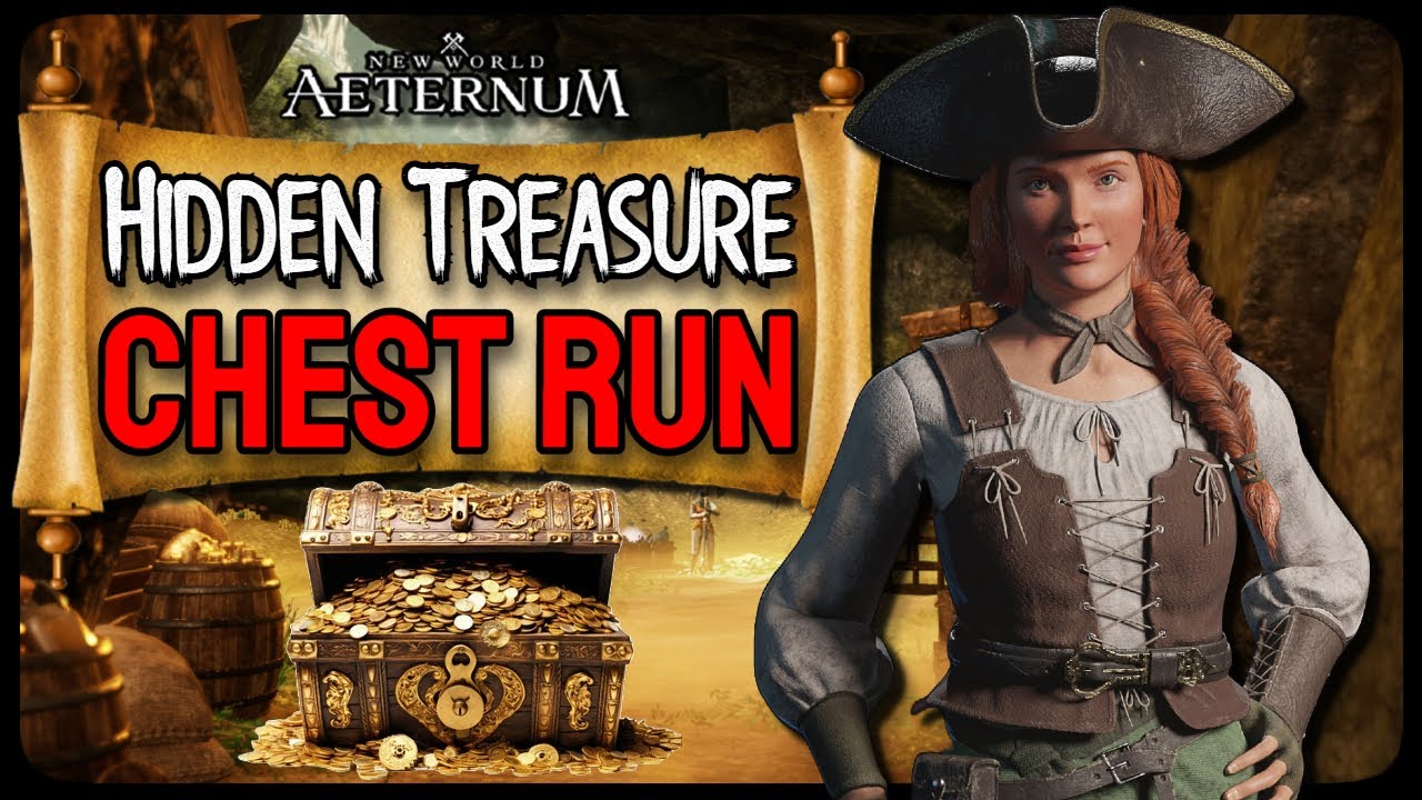 PVP Island Hidden Treasure Chest Run! (New World: Aeternum) - YouTube