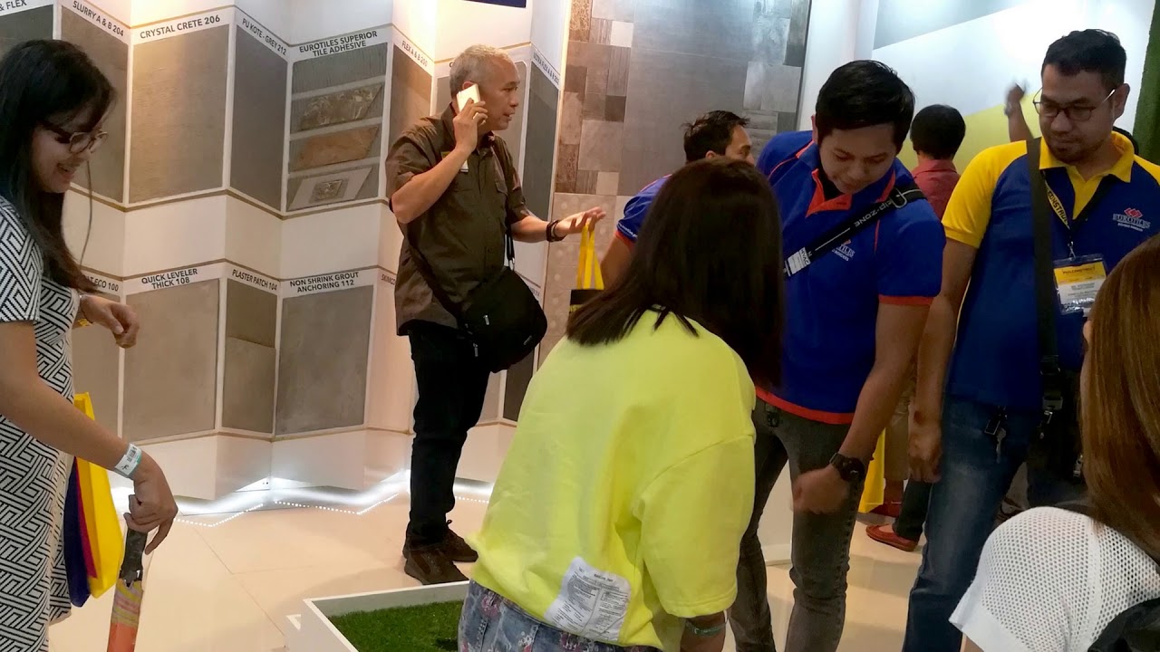 Eurotiles @ CONEX 2017 & 2018 - PhilConstruct 2017 - YouTube