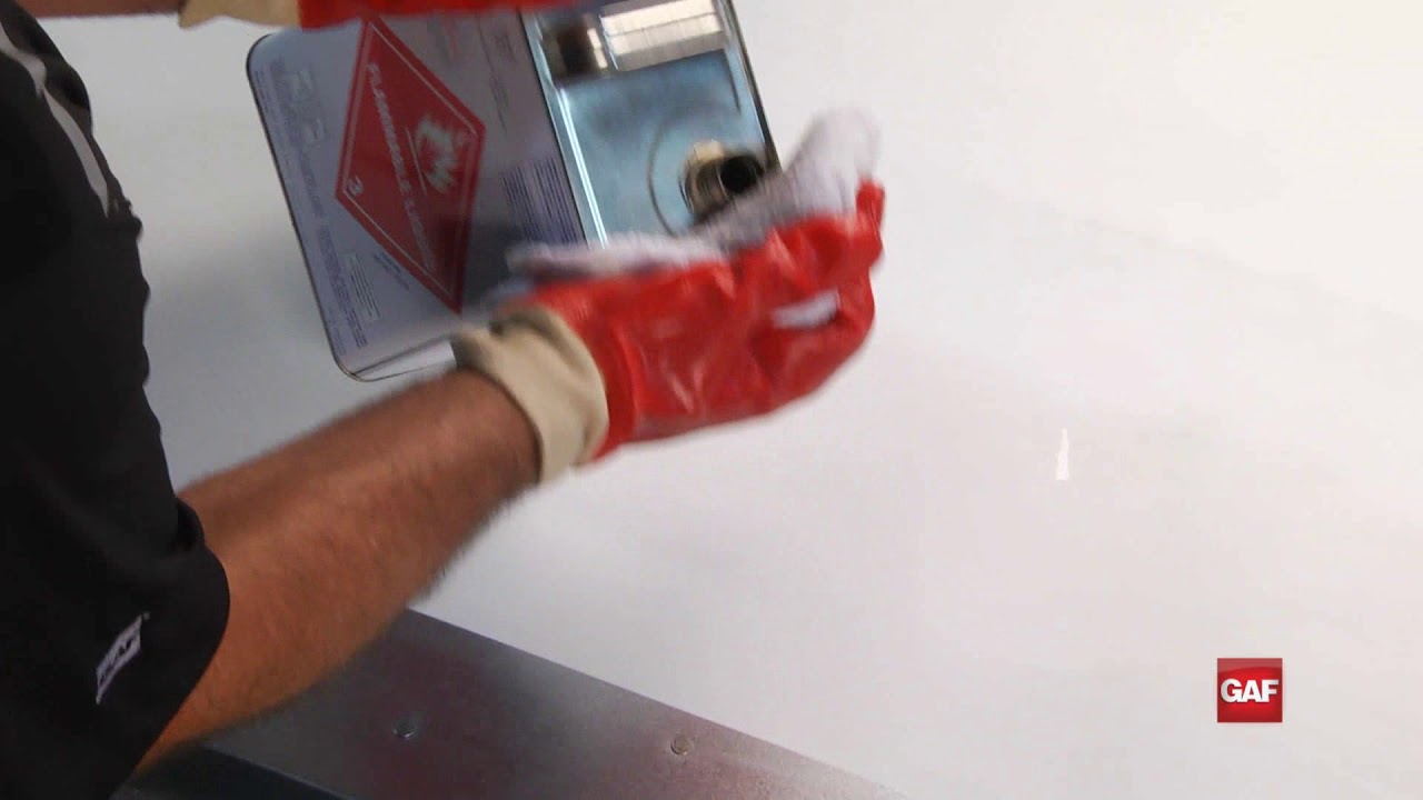 How to Install EverGuard Heat Weld Cover Tape HD | Smart Details by GAF ...